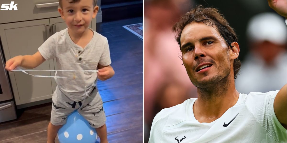 Watch: Little kid gets excited after realizing his mother saw Rafael ...