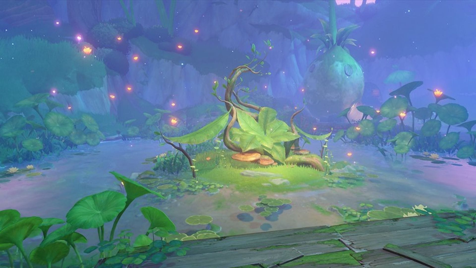 How to reduce water level in Apam Woods: Genshin Impact Sumeru puzzle guide