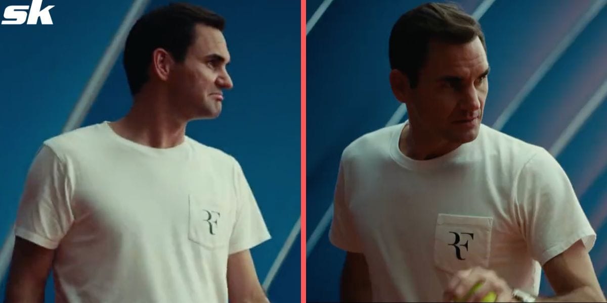 Watch: Roger Federer features in footwear and clothing company's commercial