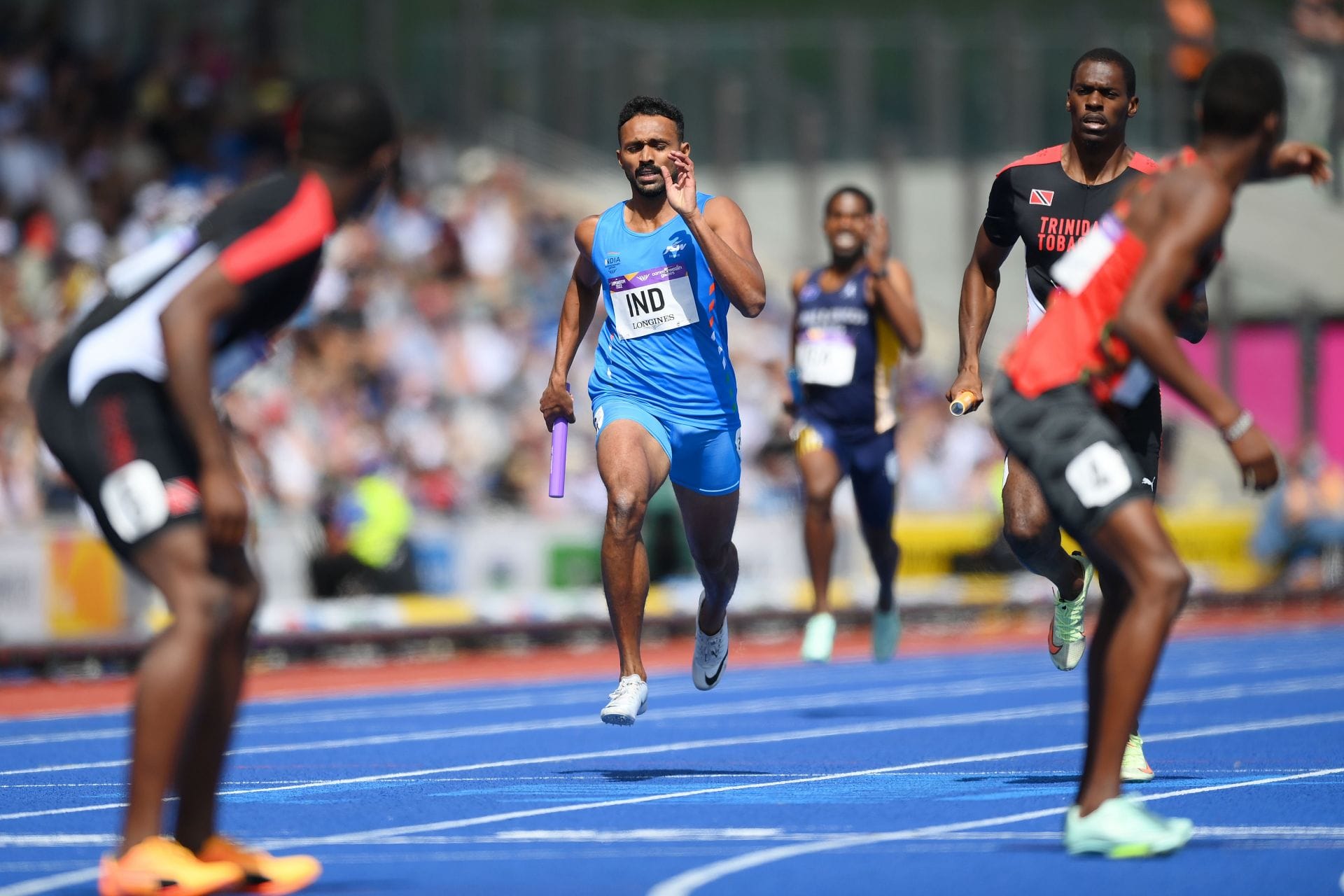 CWG 2022: Indian men's 4x400 relay team through to final; Ancy Sojan ...