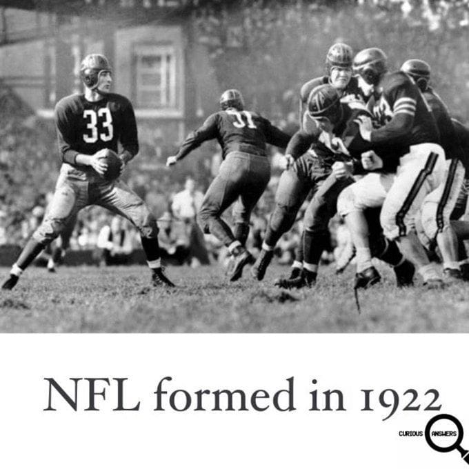 NFL Countdown: American Professional Football Association is formed