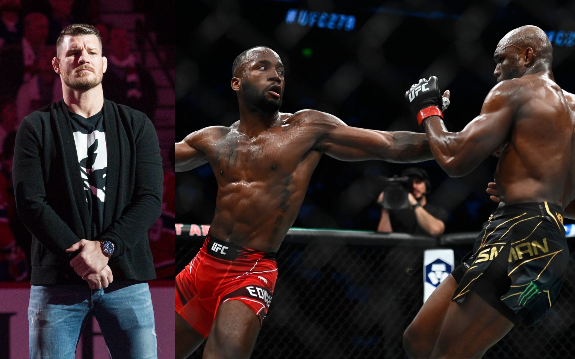 "You are still going to get caught" - Michael Bisping says Leon Edwards' KO of Kamaru Usman ...