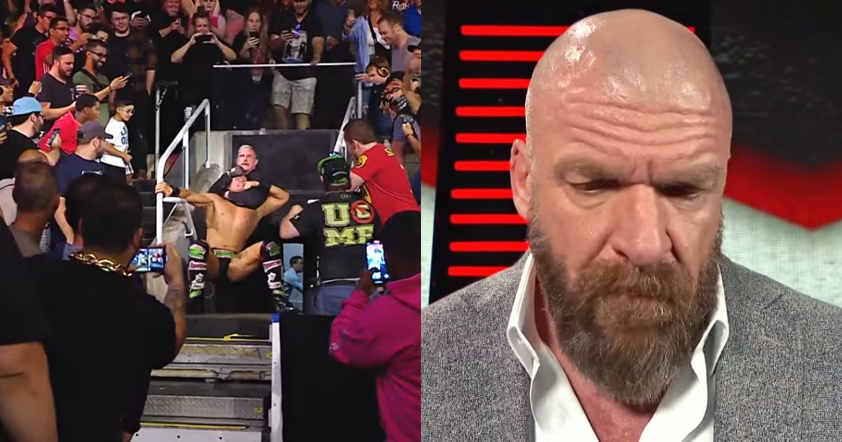 "Just because you've been a wrestler for 25-30 years does not make you a writer" - Triple H ...