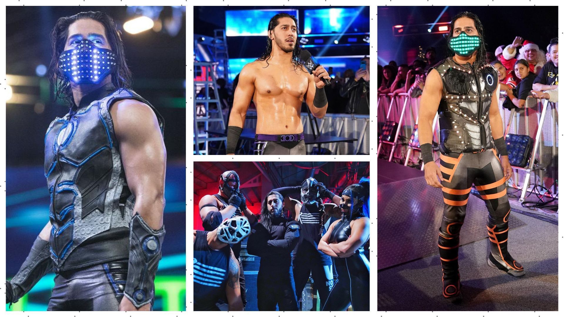 Mustafa Ali showcased a new look via Twitter
