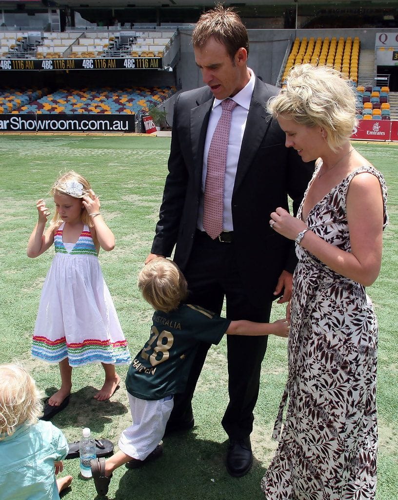 Who is Matthew Hayden's Wife?