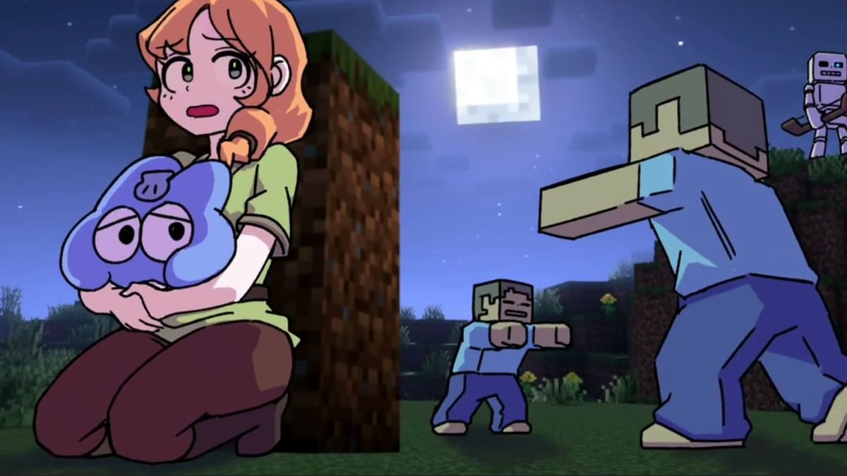 Redditor animates Minecraft's dangerous night adventure with an ...
