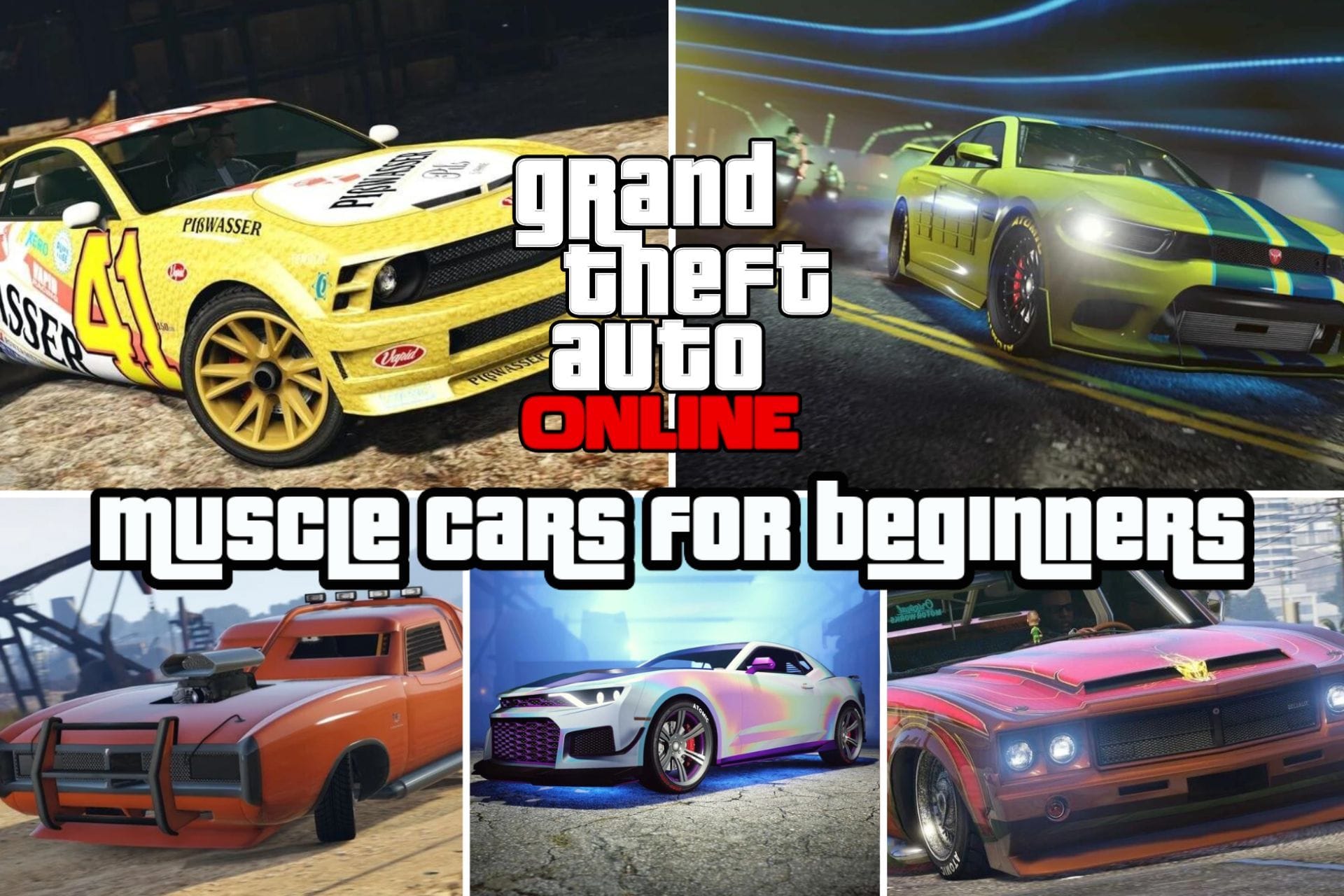 5 GTA Online muscle cars that beginners should choose from
