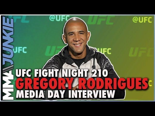 What is the UFC middleweight Gregory Rodrigues's nickname?