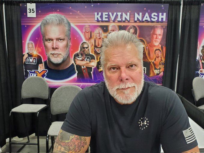 Kevin Nash posts profanity-filled tweet over AEW TNT Title being photoshopped on his shoulder