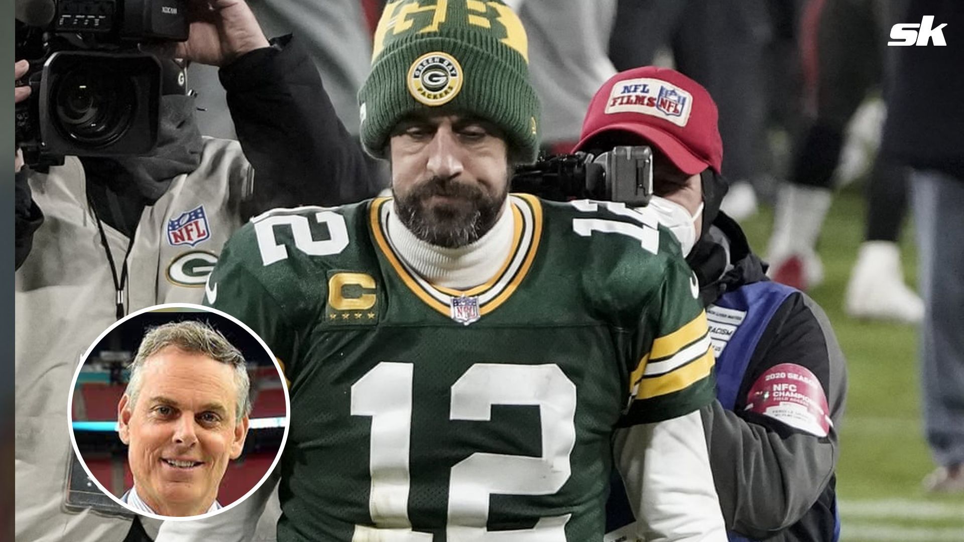 Aaron Rodgers trolled harshly by Colin Cowherd over drug Ayahuasca