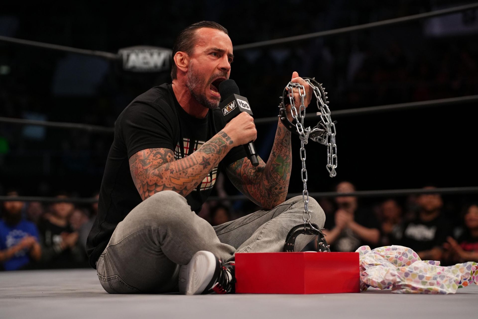 Top AEW Superstar takes a shot at CM Punk ahead of his world title ...
