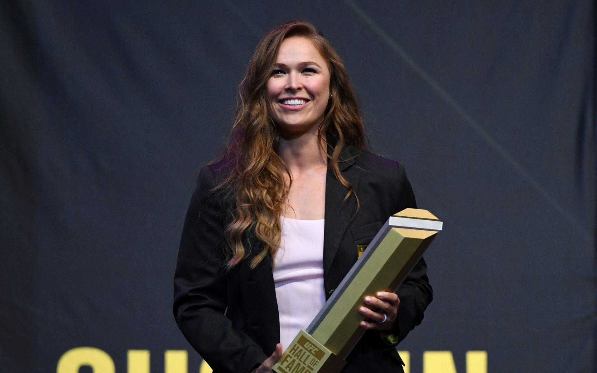 Why was Ronda Rousey included in UFC's Hispanic Heritage video?
