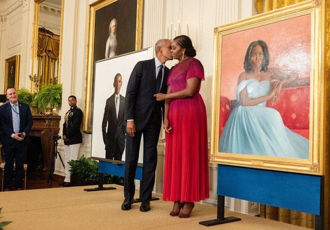 Who are Obamas' official portrait artists - Richard McCurdy & Sharon ...