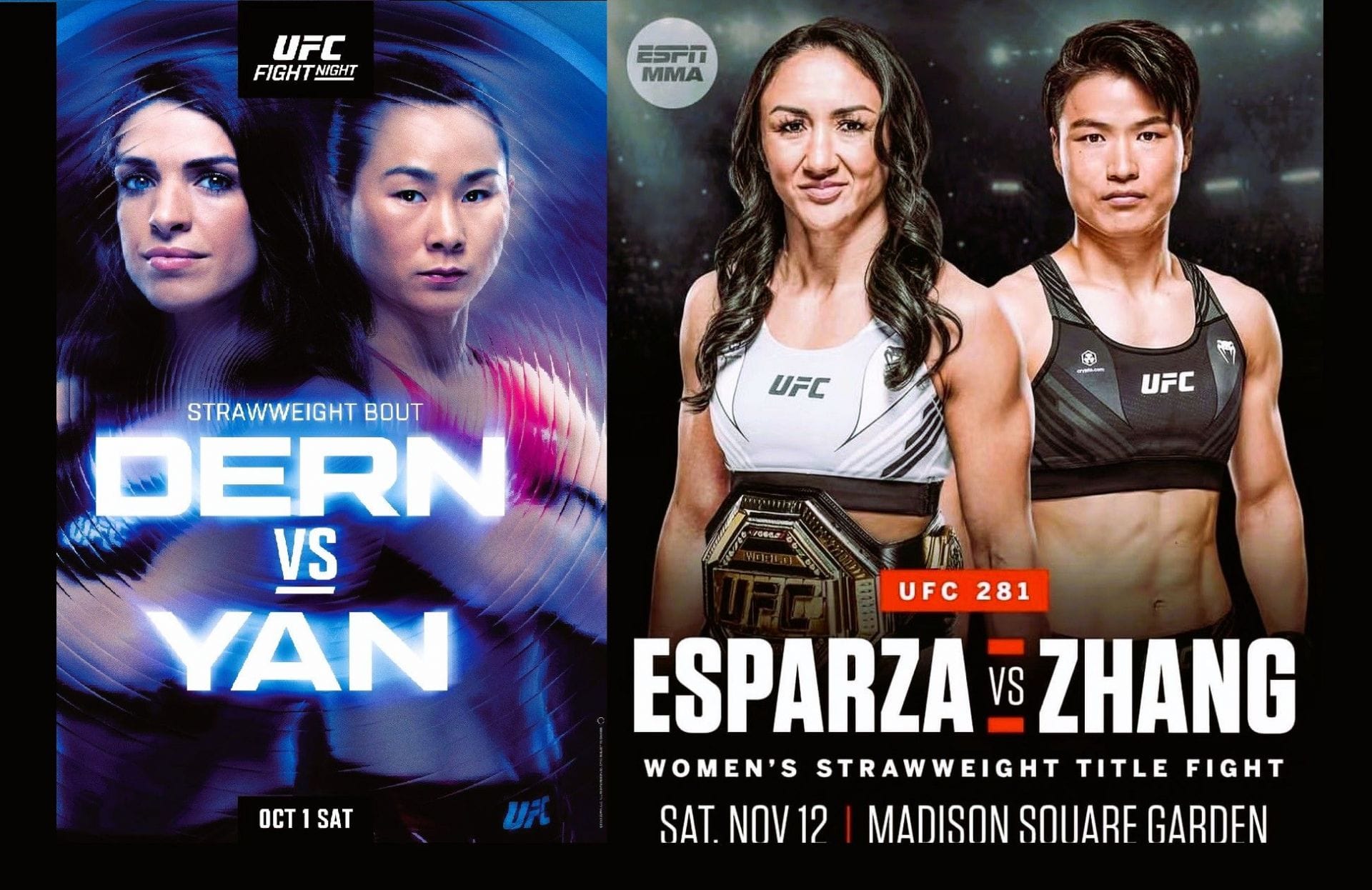 UFC Predictions: 4 strawweight bouts on the horizon