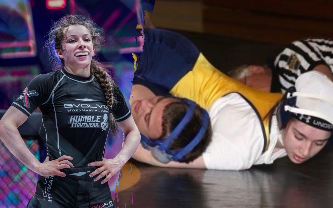 Danielle Kelly shares how she beat a boy in wrestling in high school