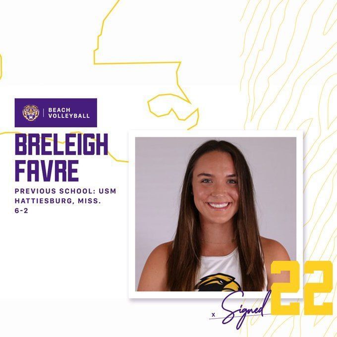 Who is Brett Favre's daughter Breleigh Favre?