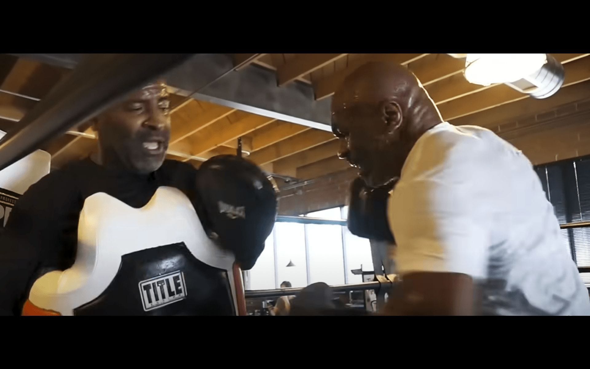 Mike Tyson left the fans impressed with his punching power