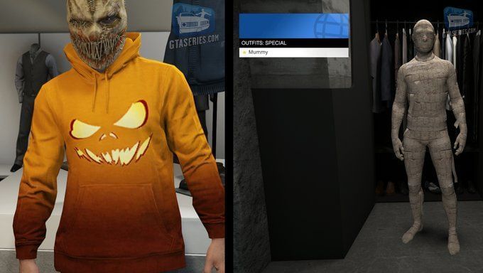 GTA Online players can get a free Orange Tech Demon Mask this month
