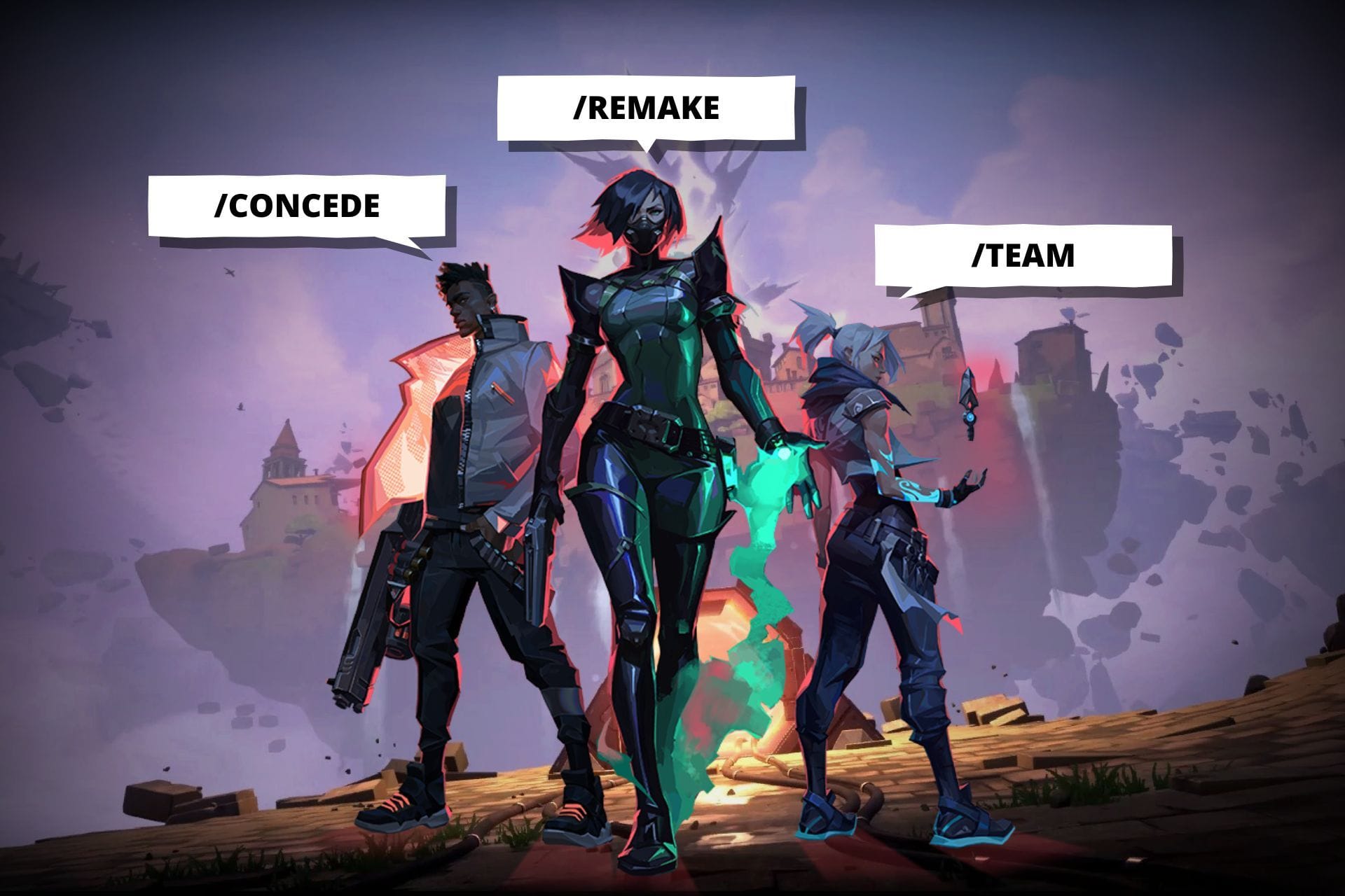 Top 10 most useful console chat commands in Valorant