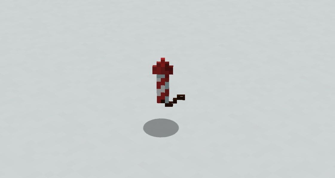 Firework rocket in Minecraft