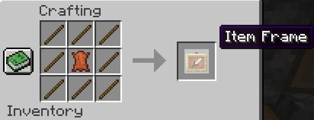 Item Frame‌ in Minecraft