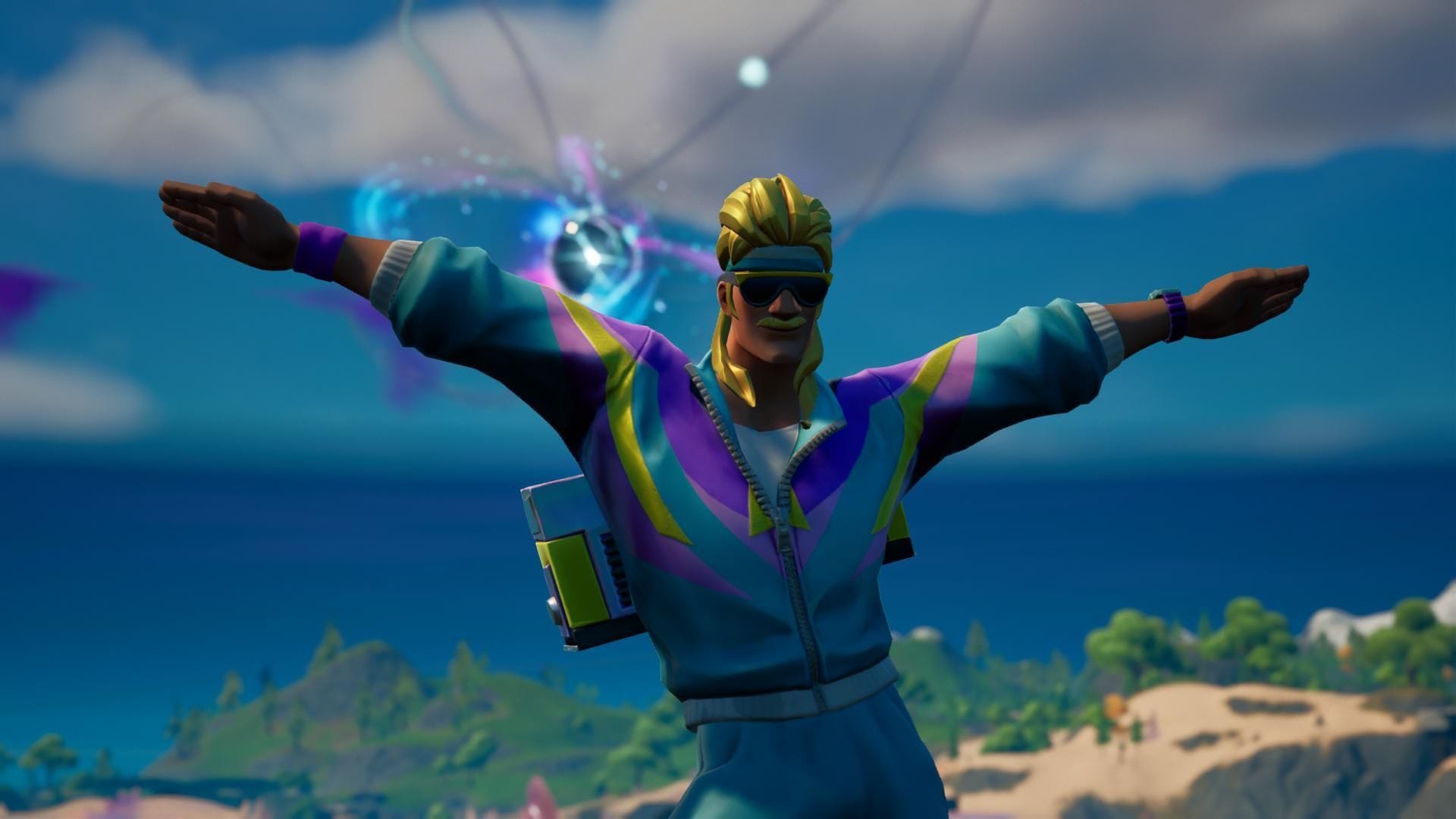 Fortnite: How to throw a Boogie Bomb while at an IO Outpost