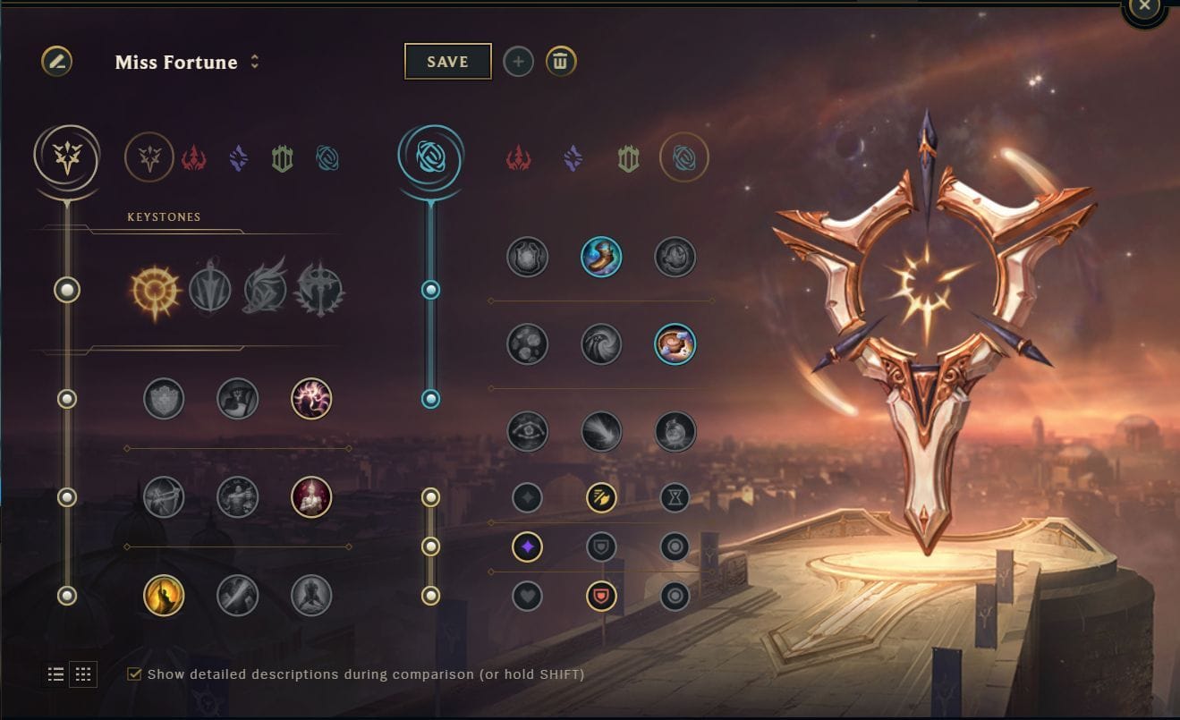Guide to play Miss Fortune in League of Legends season 12
