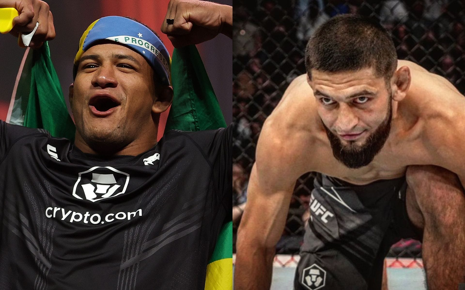 Gilbert Burns expresses interest in Khamzat Chimaev rematch as co-main ...