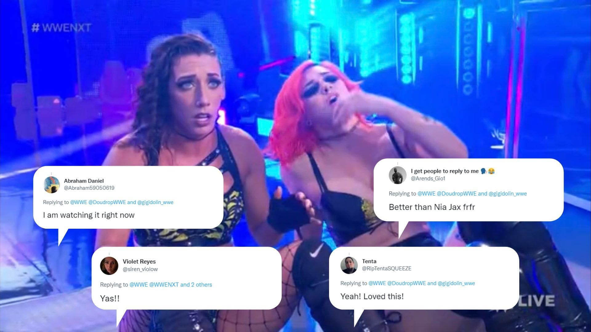 Wrestling fans stunned as Nikki A.S.H. & Doudrop defeats Toxic ...