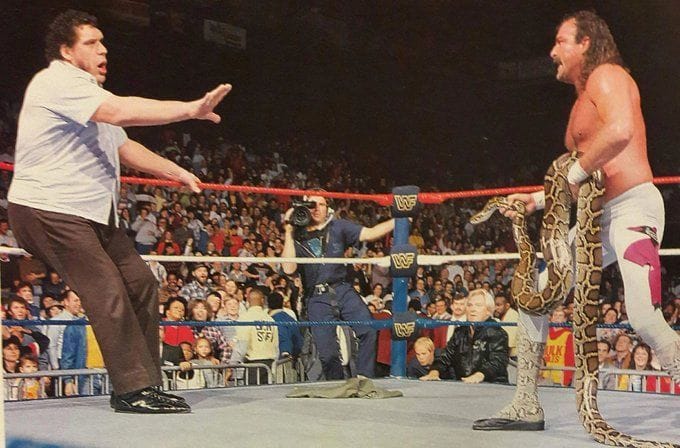 Jake "The Snake" Roberts says WWE legend Andre the Giant sang to him ...
