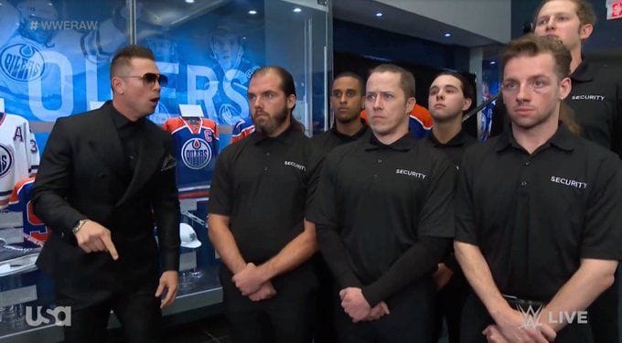 Real identity of The Miz's security guards from WWE RAW - Report