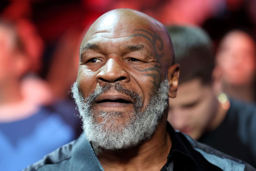 Mike Tyson's face tattoo copied
