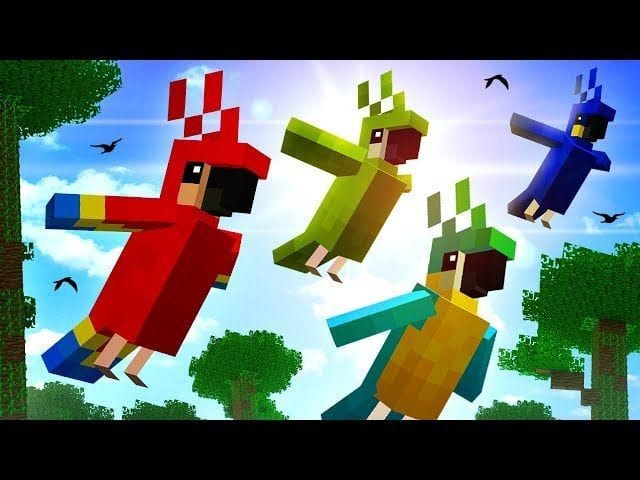 Top 5 interesting facts about parrots in Minecraft