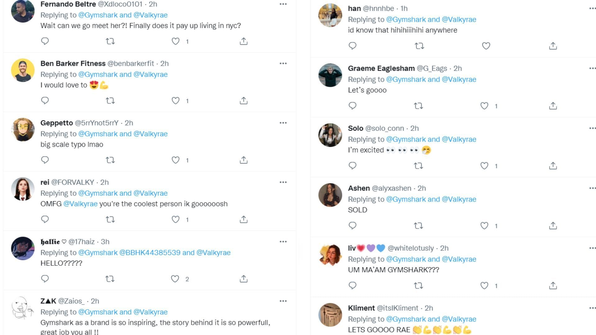 Valkyrae announces she’s one of the new faces of fitness brand Gymshark