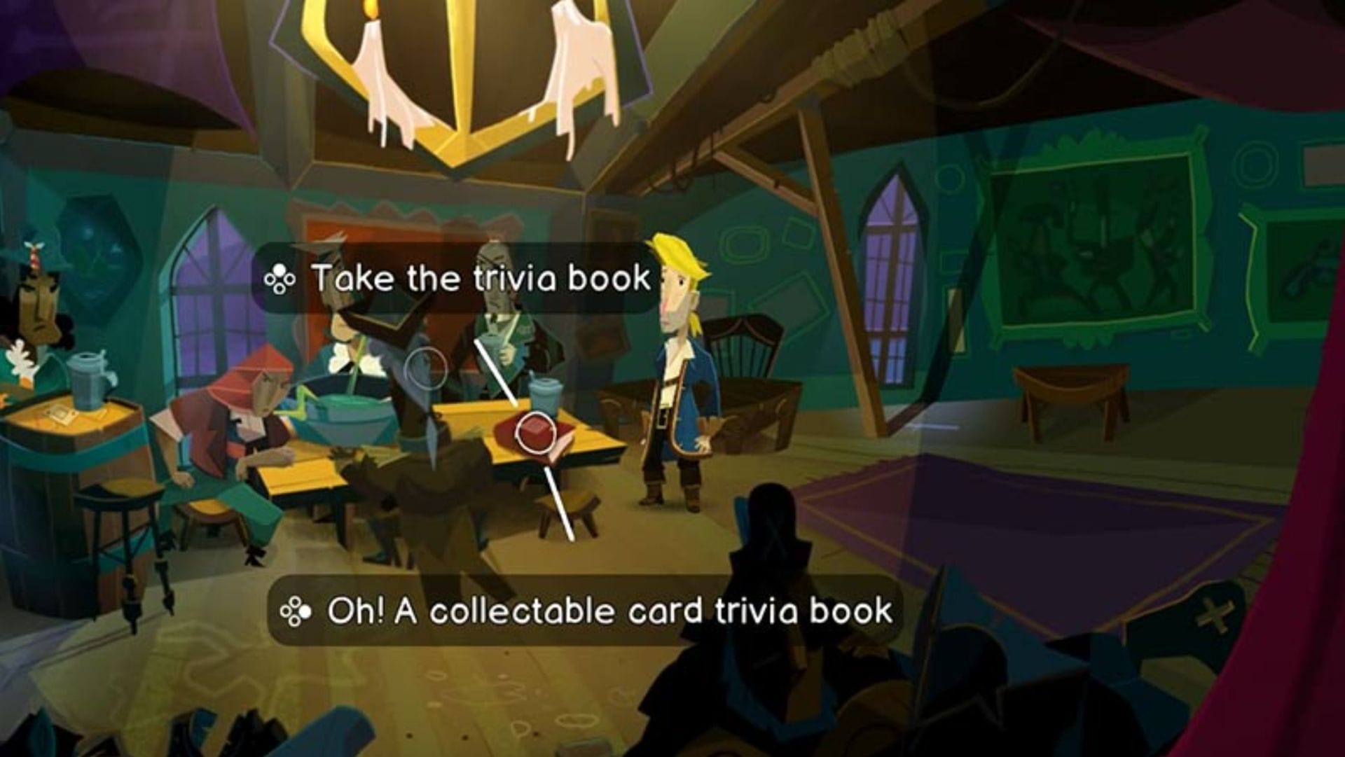 Return to Monkey Island puzzle guide: where to find all trivia cards?