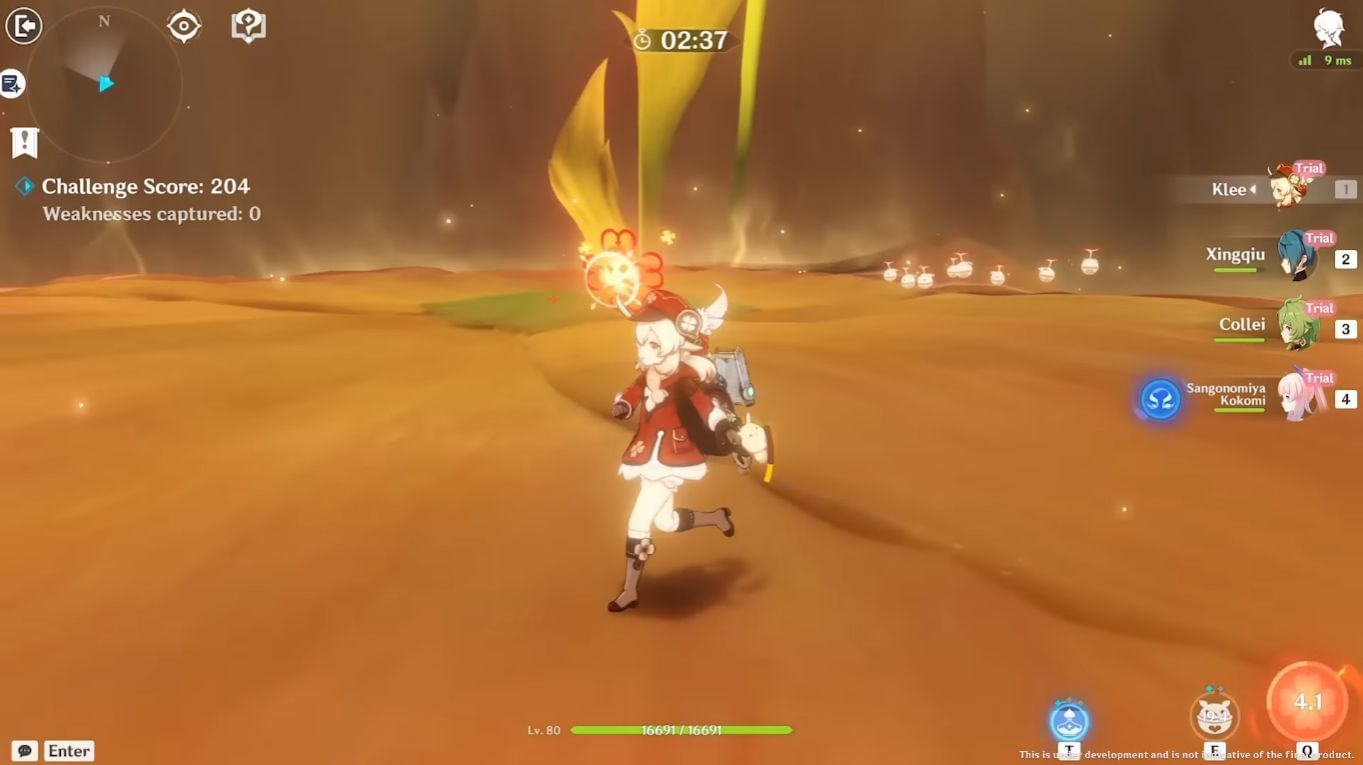 Genshin Impact Fayz Trials event guide: Weakness Capturing Challenge ...