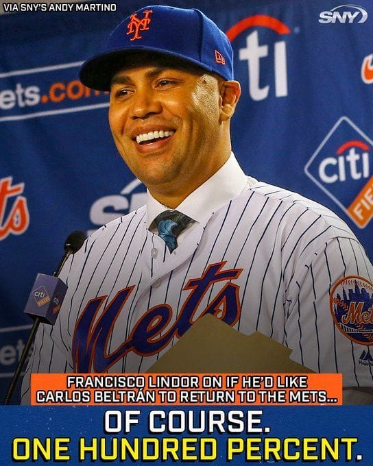"New York Mets to 'strongly consider' bringing Carlos Beltran back ...