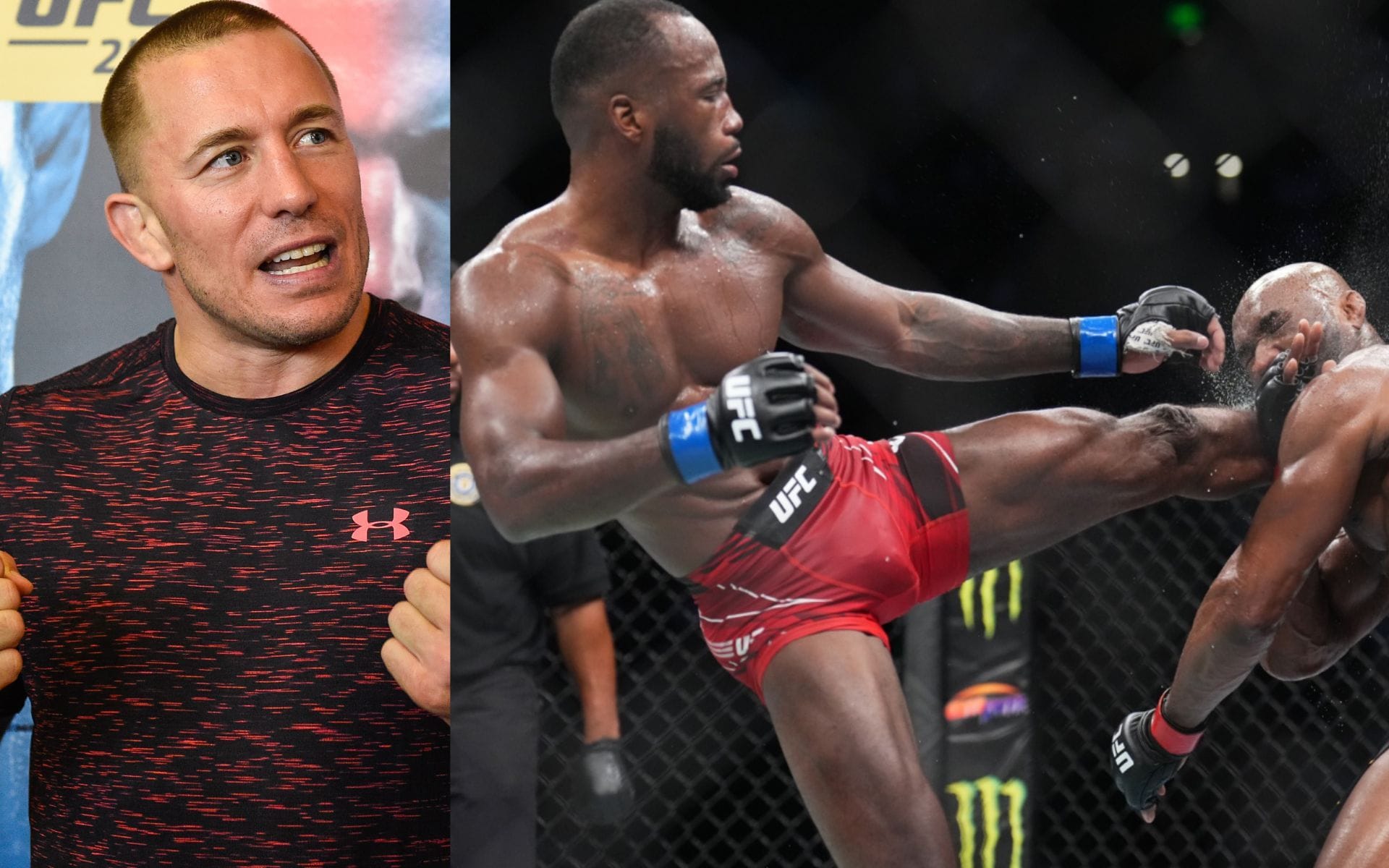Georges St-Pierre feels KO loss to Leon Edwards could affect Kamaru ...