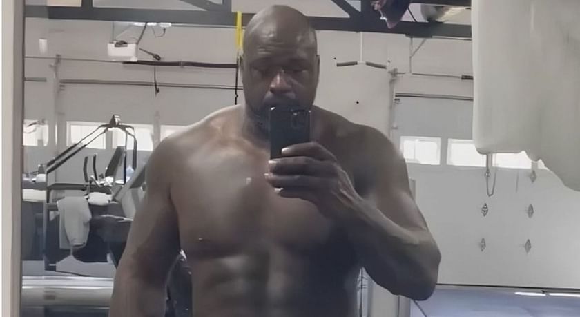 Former NBA Star Shaquille O'Neal Shows Off Toned Physique in Shirtless ... Former NBA Star Shaquille O'Neal Shows Off Toned Physique in Shirtless ...