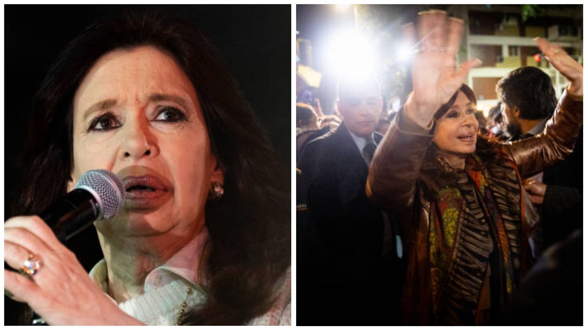 Watch Viral Video Shows Man Pointing Gun At Argentina Vp Cristina