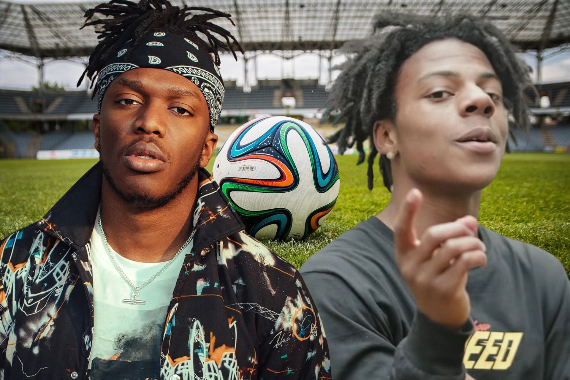 “This man is just pure trash” - KSI trolls IShowSpeed’s football ...