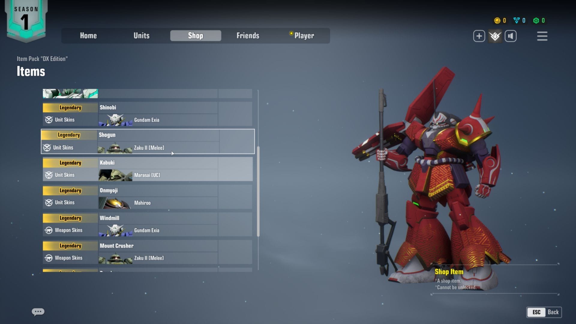 Gundam Evolution guide - Which mobile suits are available at launch and ...