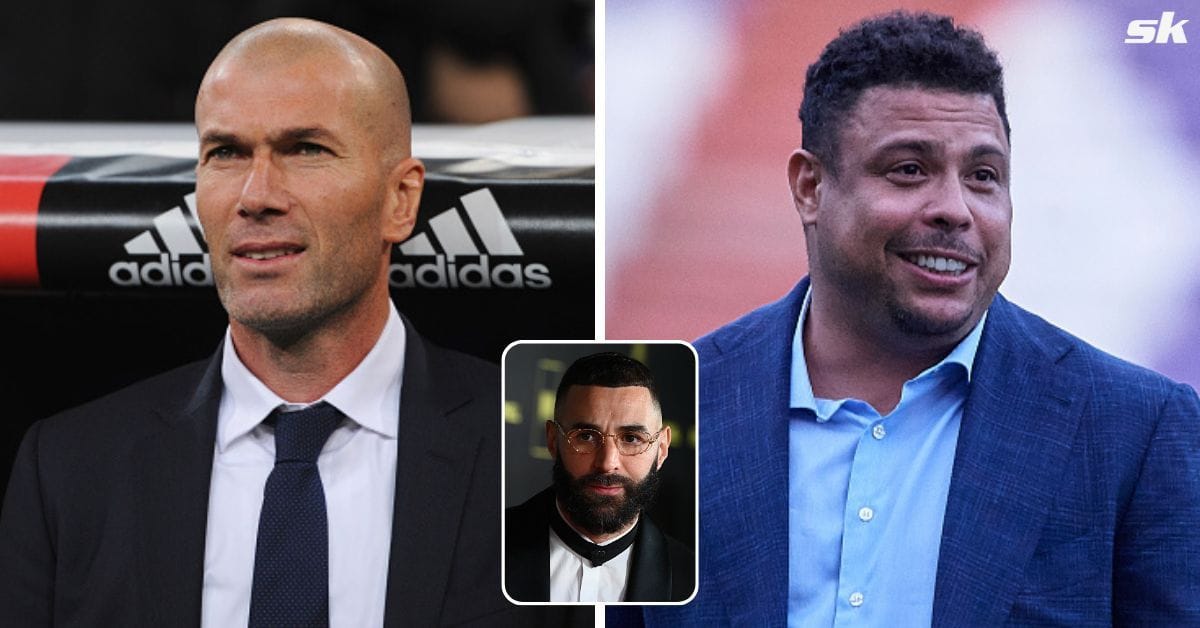 Zinedine Zidane and Ronaldo Nazario offer their thoughts on Karim Benzema potentially winning ...