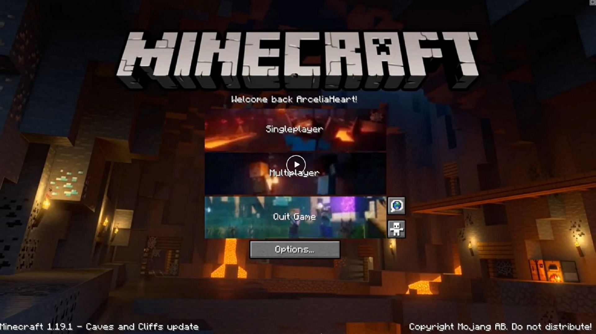 Redditor Creates An Improved In Game Minecraft Menu Using Mods