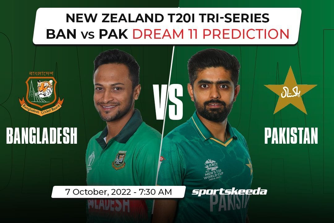 BAN vs PAK Dream11 Prediction: Fantasy Cricket Tips, Today's Playing 11, Player Stats, Pitch ...