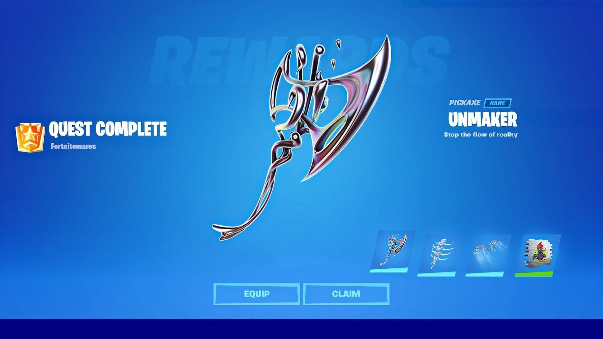 How to get Fortnite Fortnitemares pickaxe early for free