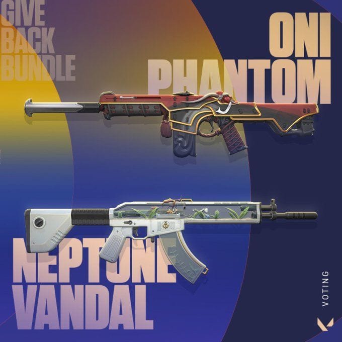 Valorant's Give Back Bundle is live now: How to vote, skin choices, and ...