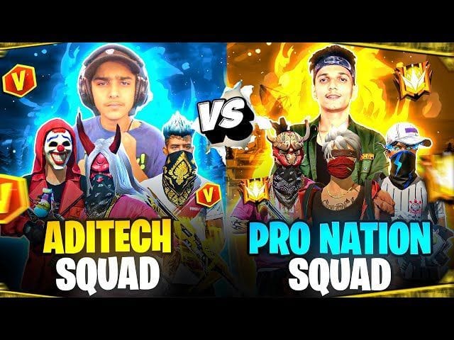 Aditech’s Free Fire MAX ID, headshots, in-game stats, monthly income ...