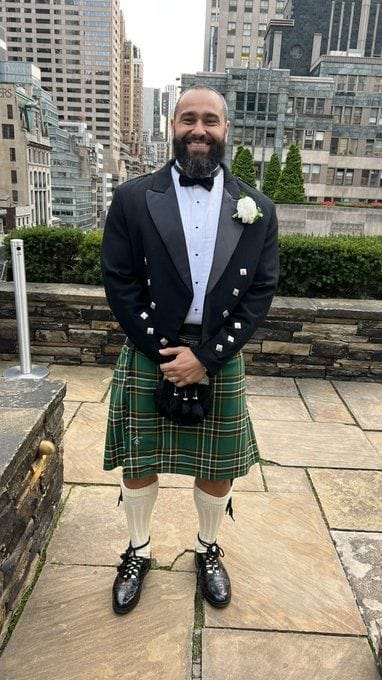 [Photo] AEW's Miro was the best man at WWE SmackDown Superstar Sheamus ...