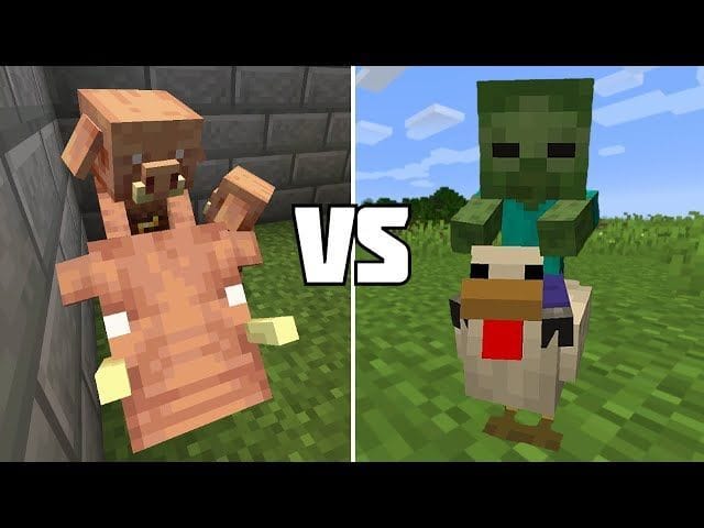 Every official jockey that can spawn in Minecraft: Java Edition - Sportskeeda - moKoKil